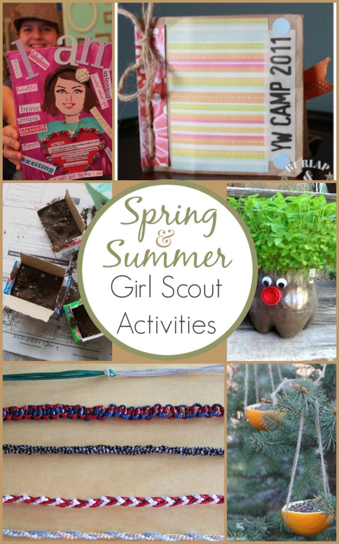 Girl Scout Activity Ideas for Spring and Summer