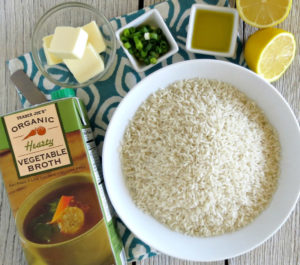 Baked Lemon Butter Rice ⋆ Green and Clean Mom Blog